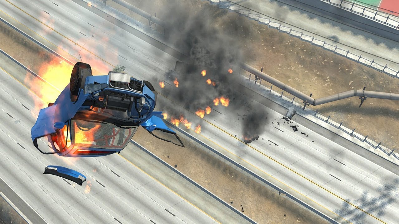 BeamNG.Drive - Crash Compilations #1 - YouTube