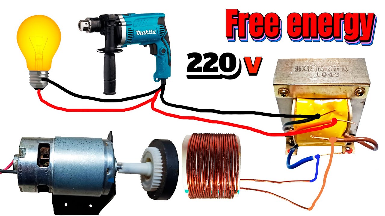 Free Energy\\Practical invention - how to do it//New generator ...