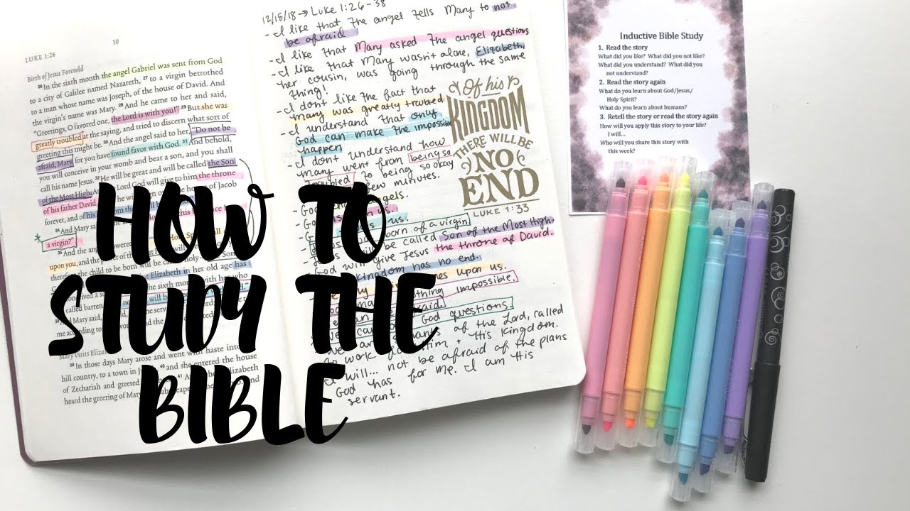 Creative Faith & Co. | How to Study the Bible | Inductive Bible Study ...