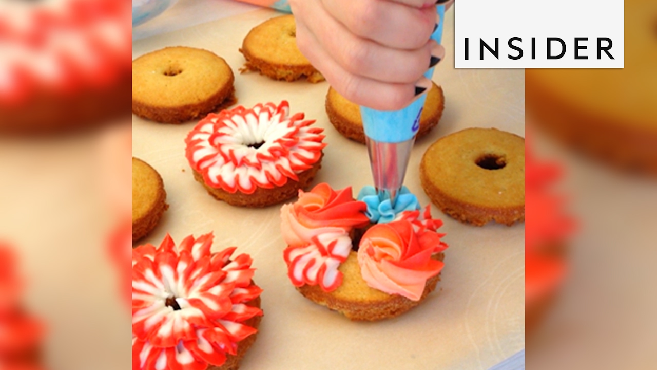 Milk And Water Baking Co. makes the prettiest sweets - YouTube