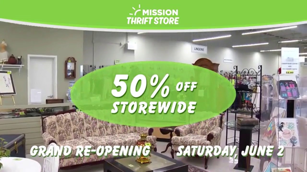 BFM Thrift Grand Re-Opening - YouTube