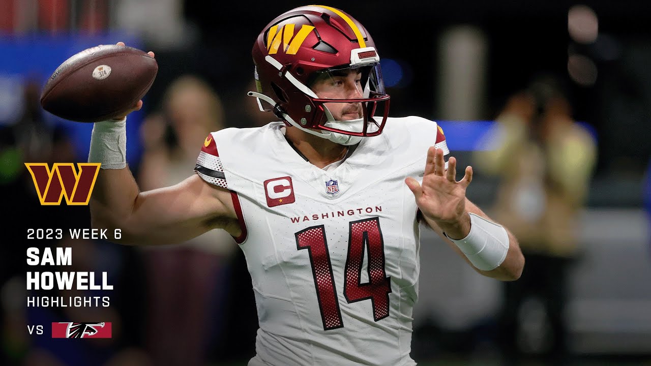 Sam Howell's Best Plays From 3-TD Game | Week 6 - YouTube