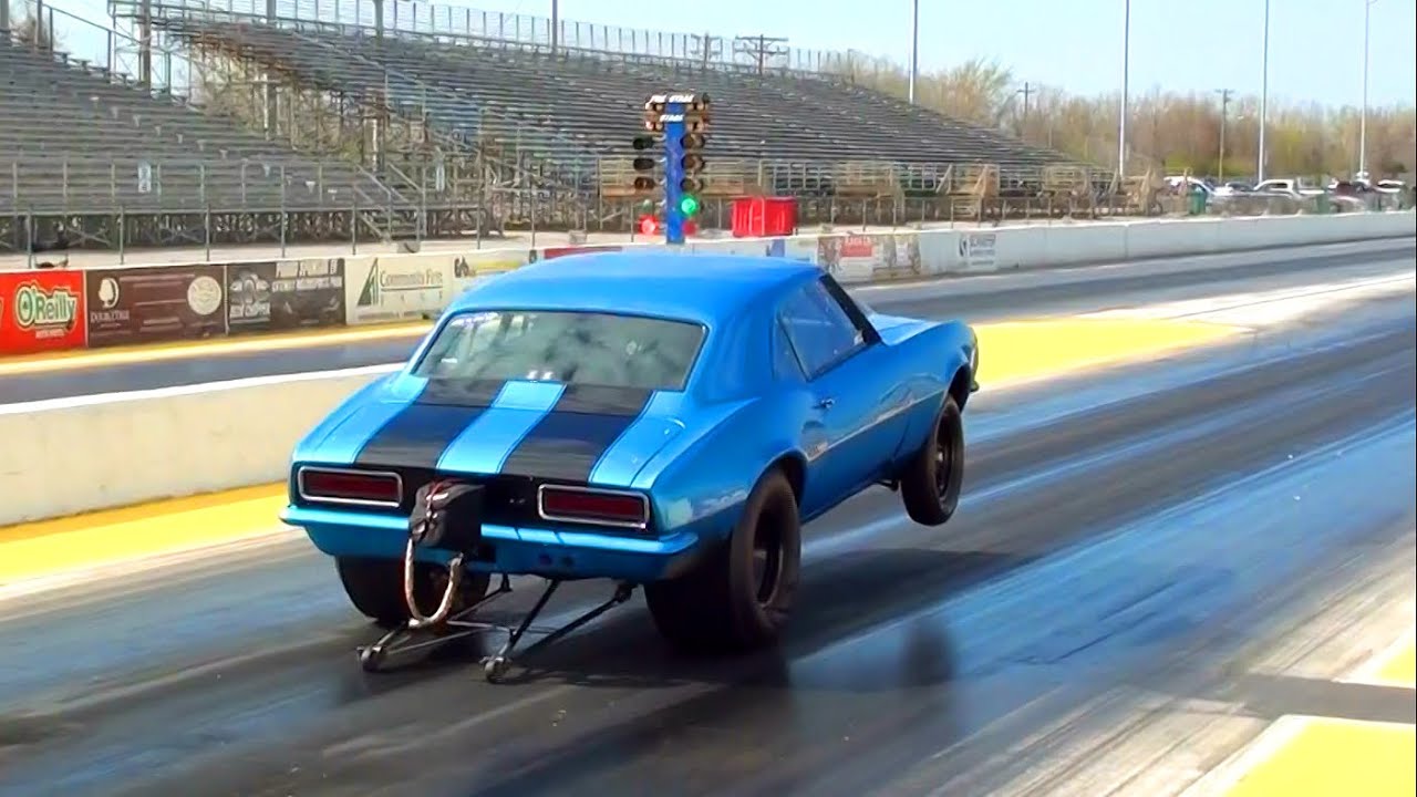 Awesome 9 Second First Gen Camaro - YouTube