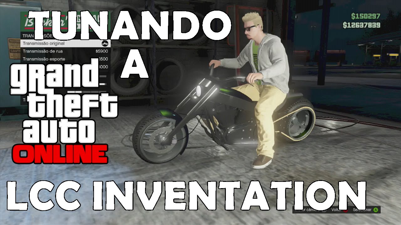 TUNANDO A LCC INNOVATION - MOTO DA DLC 1.17 - GTA V Online. - YouTube
