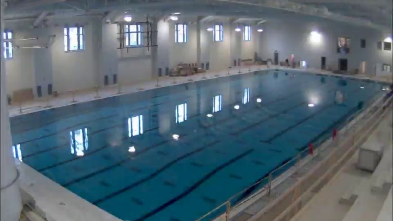 Time Lapse - Katherine Moran Coleman Aquatics Center - YouTube