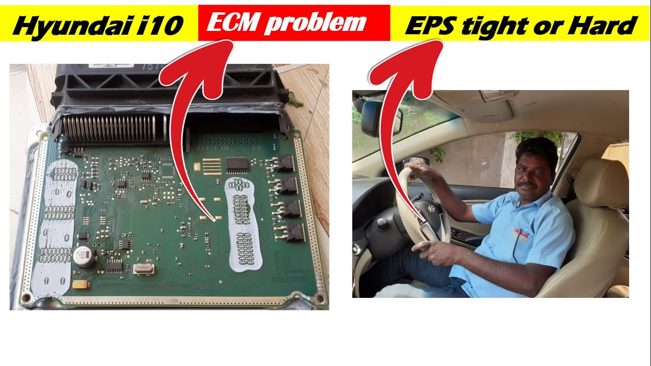 Hyundai i10 steering hard | Tight | eps light glowing | 10 eps tight ...