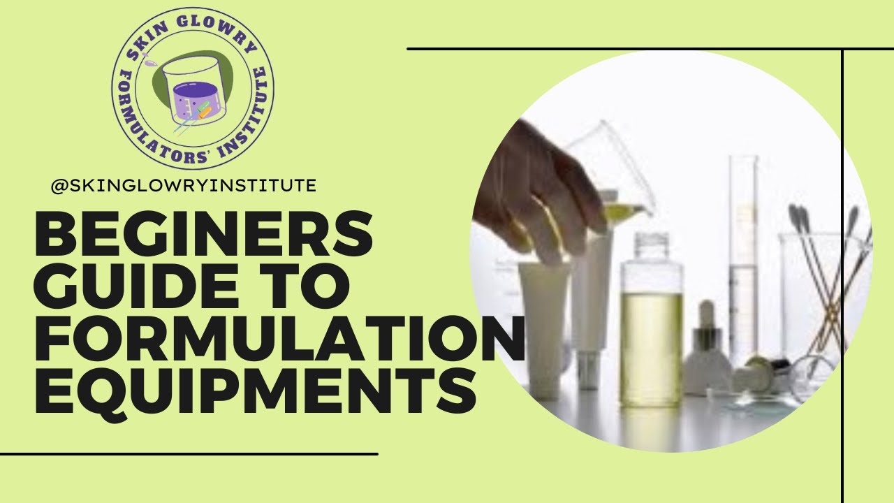 Beginners guide to formulation equipment! - YouTube