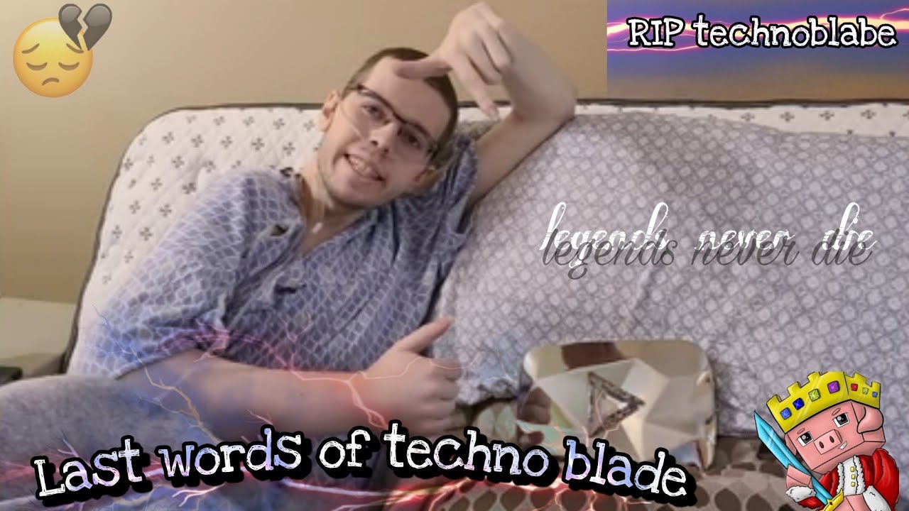 Last words of @Technoblade RIP 🥀 | too sad moment 🥺 | #riptechnoblade - YouTube
