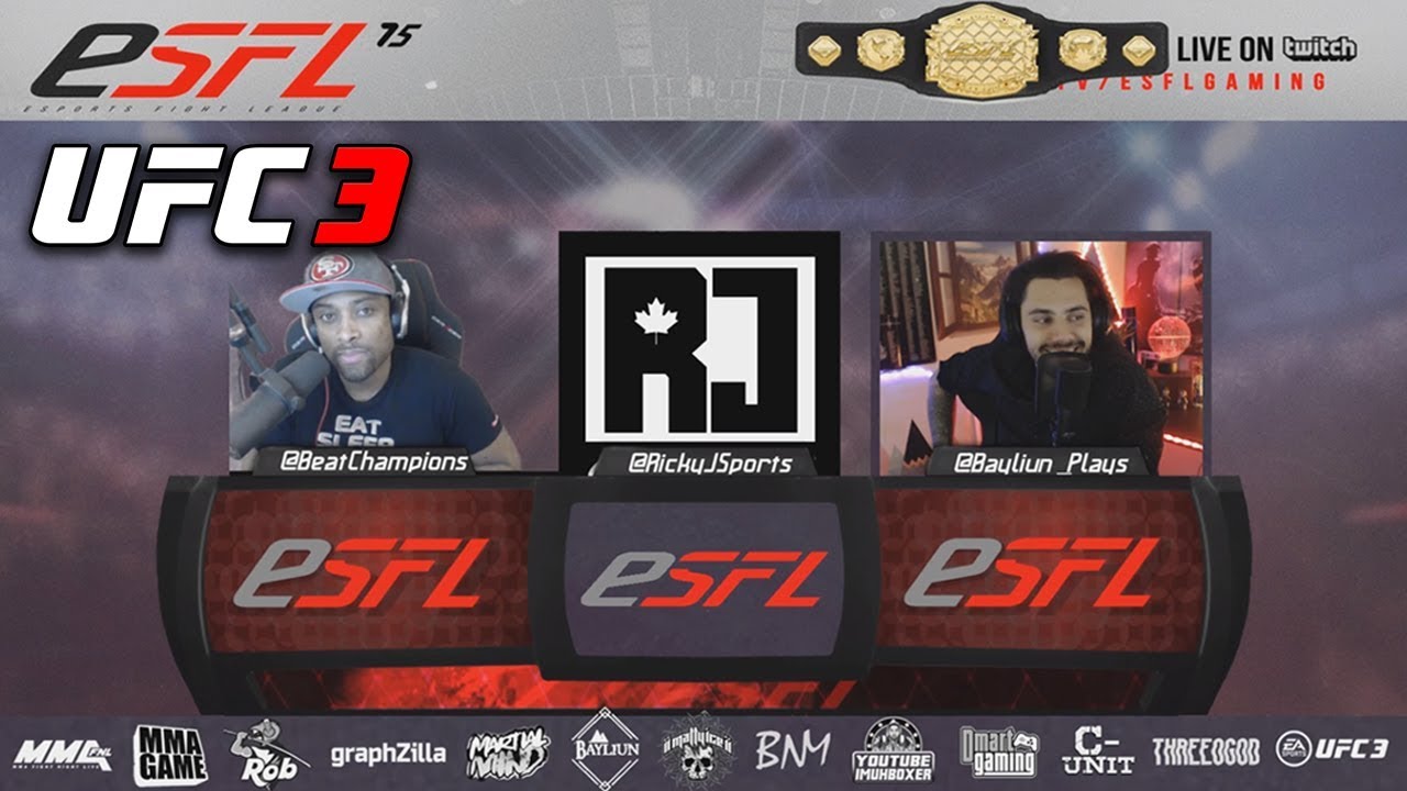 THE BEST UFC 3 Fighter Of ALL TIME! | With Ricky J Sports and Bayliun ...