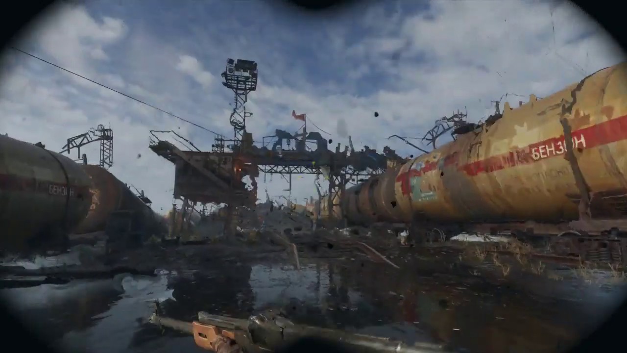 Metro Exodus Get Out of Rail Car First Time - YouTube