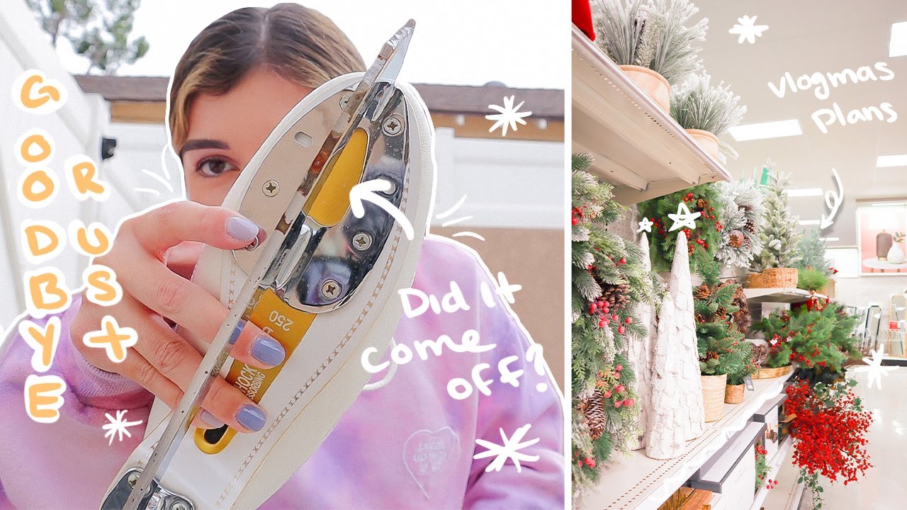 Lets try and get rid of rust from my ice skates! | Planning for vlogmas ...