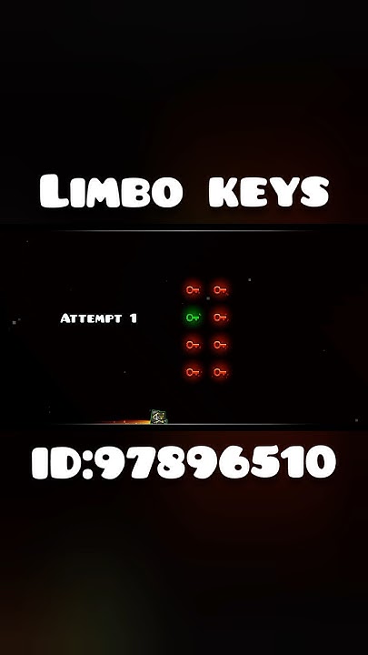 Limbo keys Geometry Dash 2.2 #geometrydash #gd #challenge #limbo # ...
