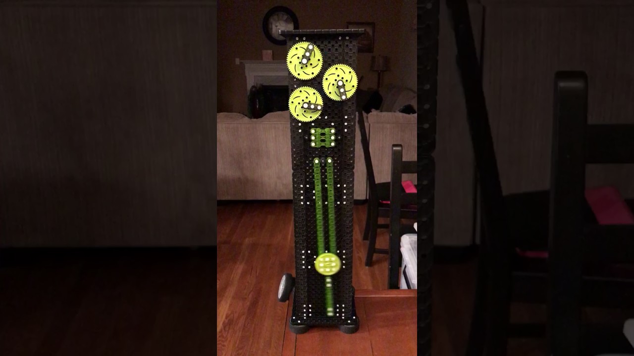 VEX IQ Mechanical Desk Clock - YouTube