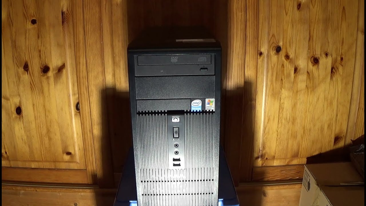 HP Compaq Desktop PC DX2300 - YouTube