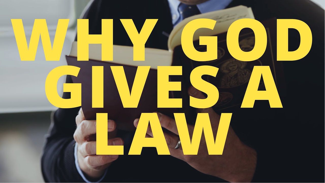 Why God Gives a Law - with Andrew Willard Jones - YouTube