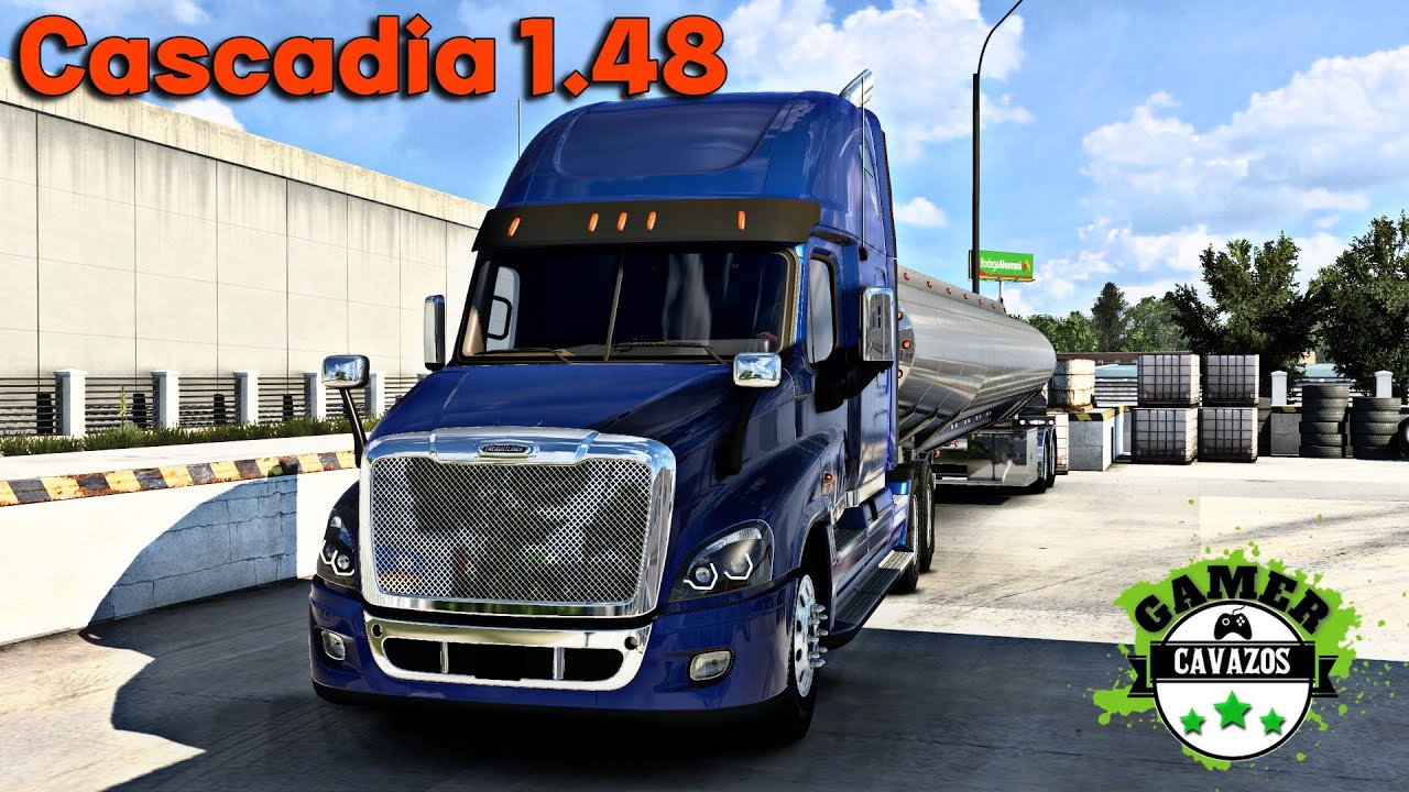 Una vista al Cascadia de Jhon Ruda 1.48 ATS - YouTube