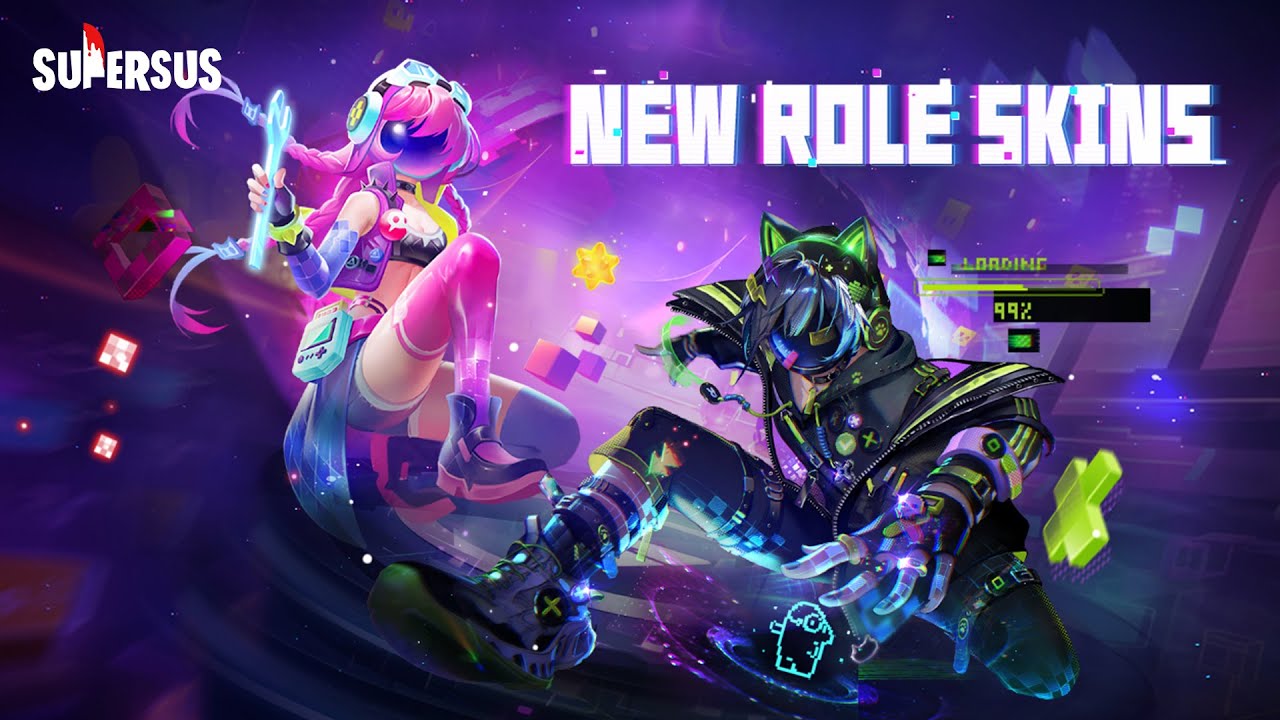 Pixel Wars - New Role Skins | Super Sus - YouTube
