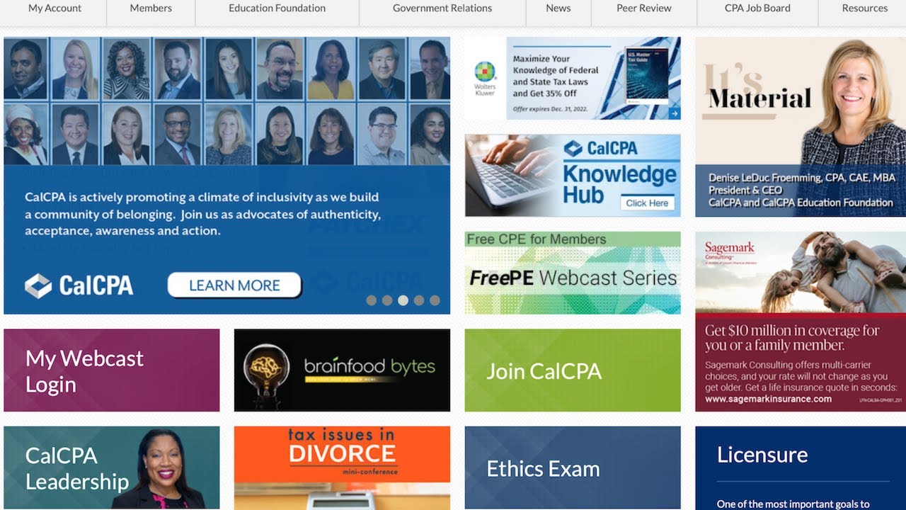 How to Involve in CalCPA | CalCPA Involvement - YouTube
