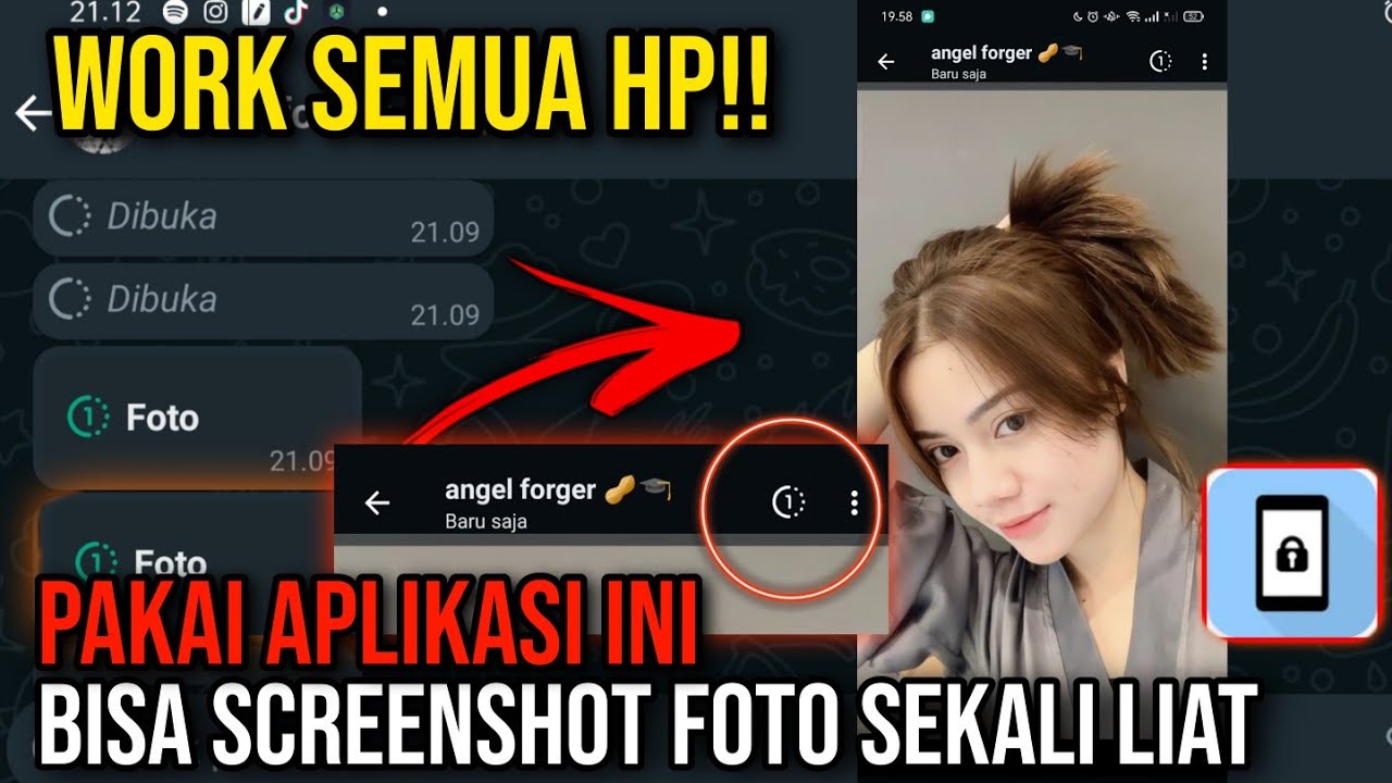 APLIKASI SS FOTO WA - Cara Screenshot Foto Sekali Lihat Di Whatsapp ...