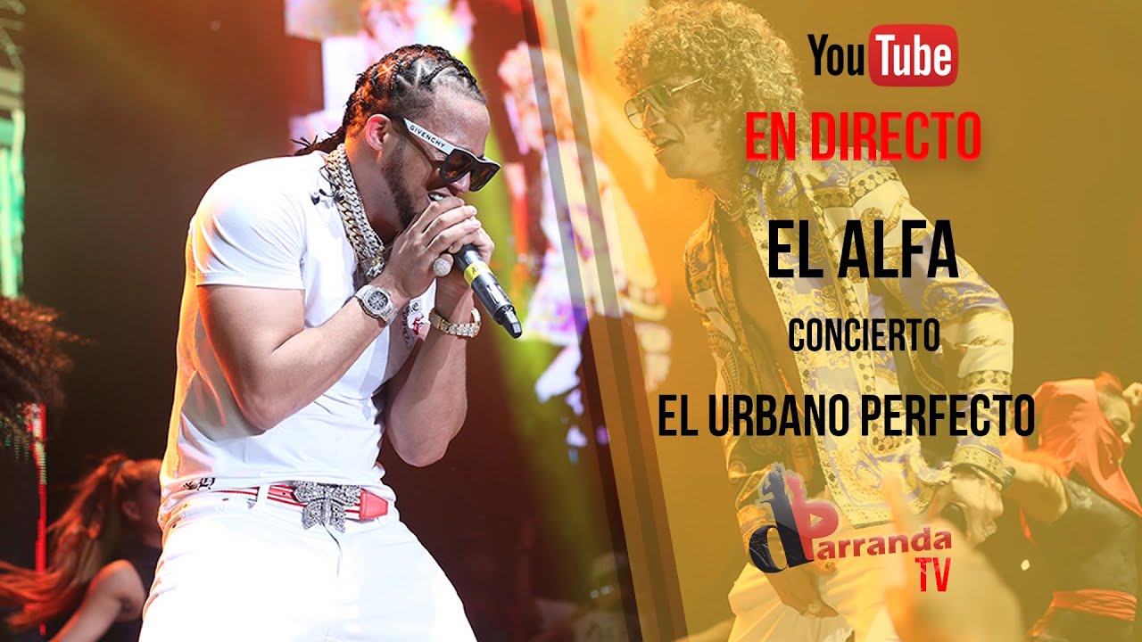 Concierto de El Alfa en el Palacio de los Deportes - YouTube