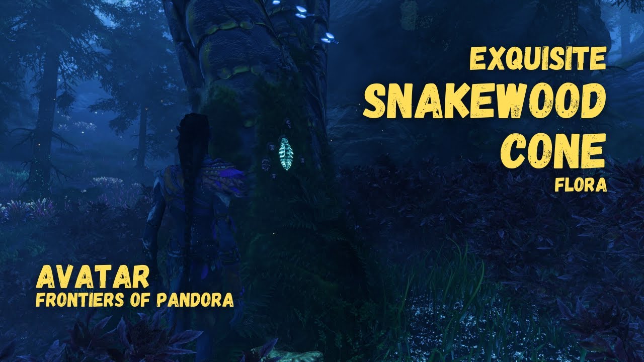 Exquisite Snakewood Cone location • Avatar: Frontiers of Pandora • 4K ...