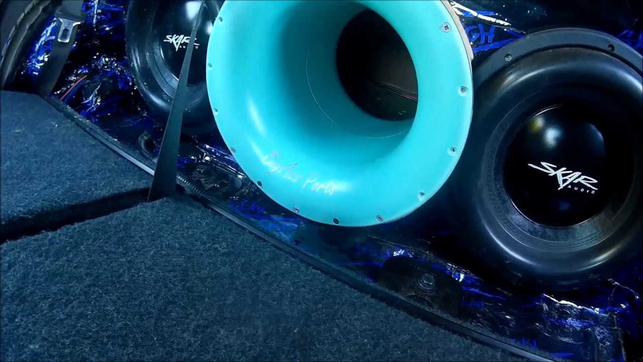 2 Skar Audio EVL 12 & Skar 2500.1s System Walk Around. - YouTube