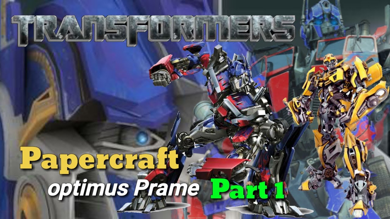 Optimus Prime Papercraft - YouTube