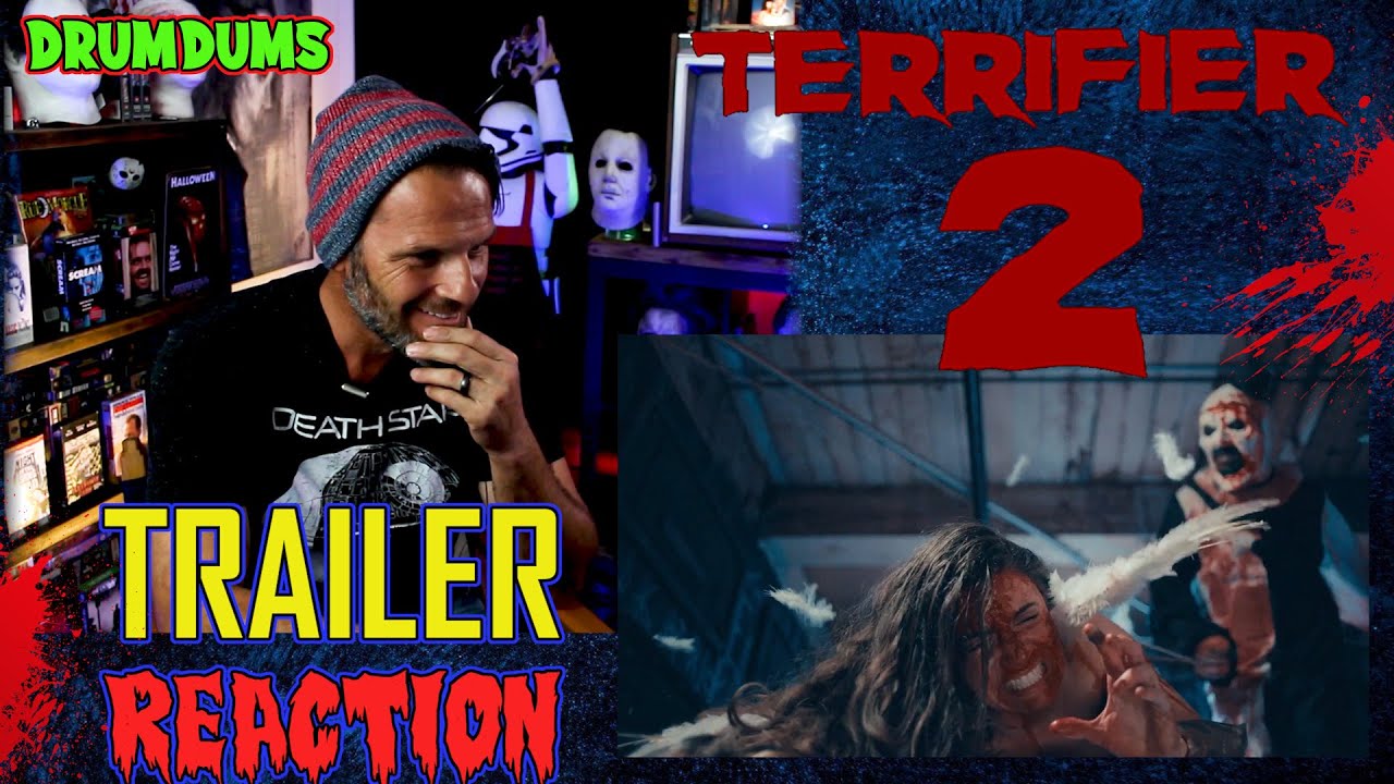 TERRIFIER 2 Trailer Reaction - YouTube
