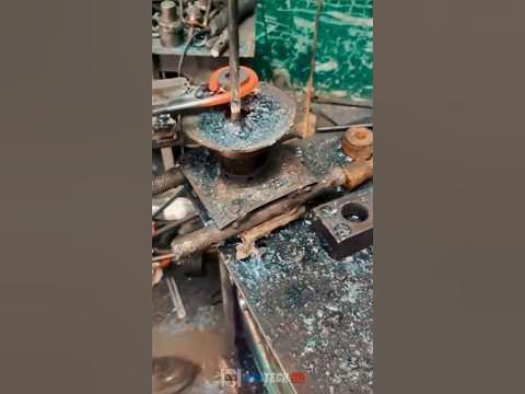 Forming iron with an manual- Satisfying jobs and machinery in the world #satisfying #shorts ...