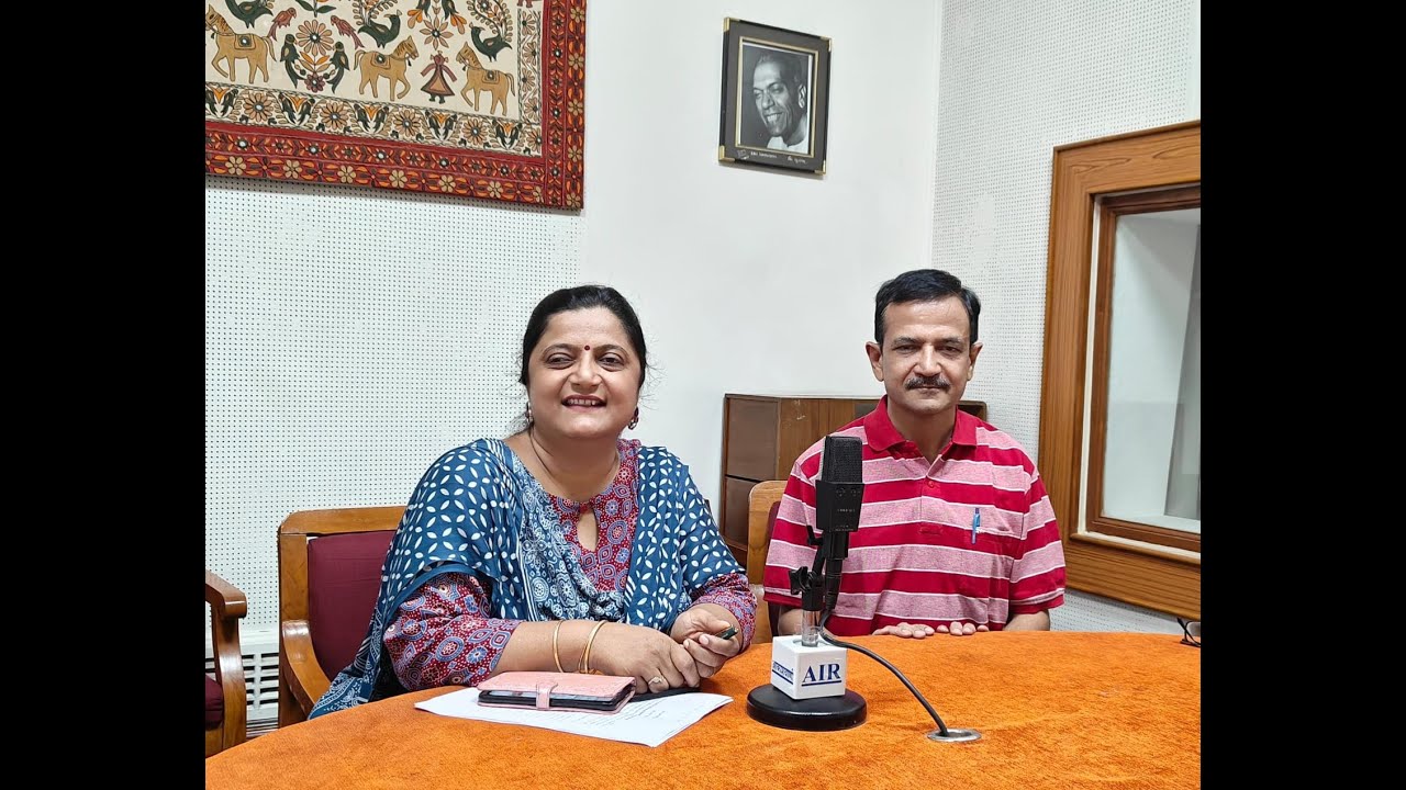 VEER NARMAD vise vatchit by Trilok sangani with Dr. Niyati Antani - YouTube