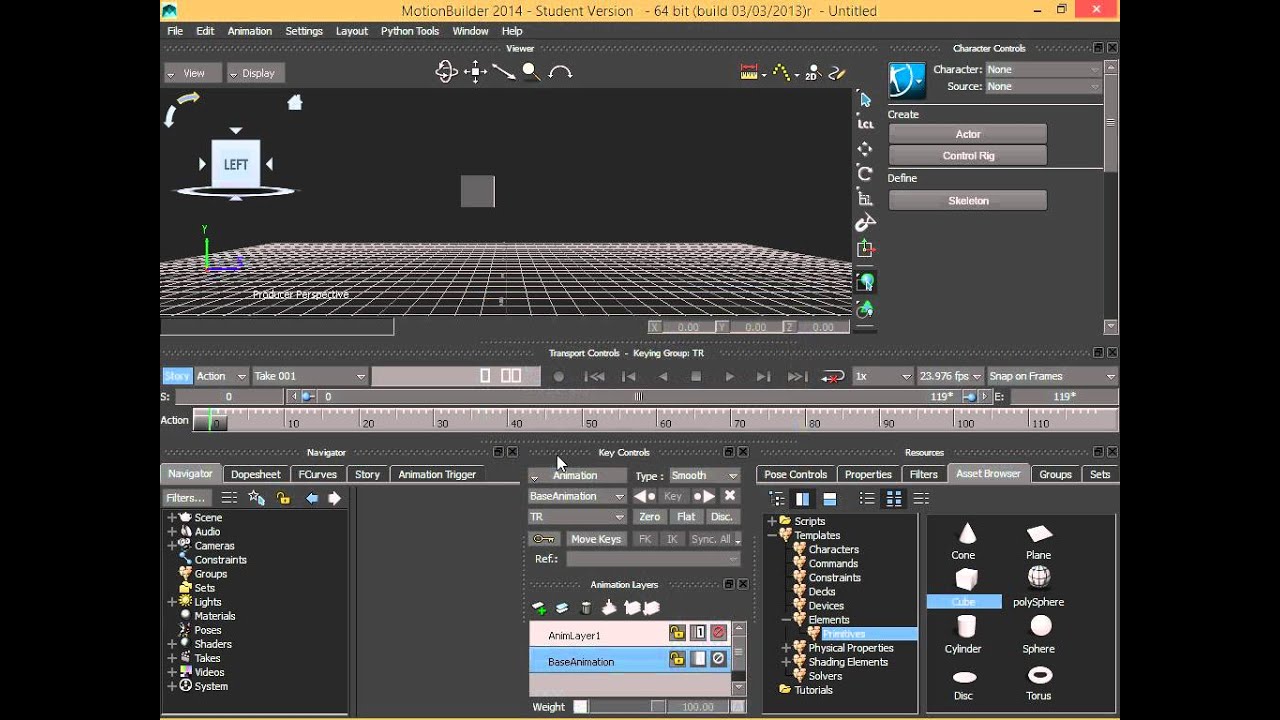 الدرس (4)موشن بلدر Autodesk MotionBuilder 2014 - YouTube