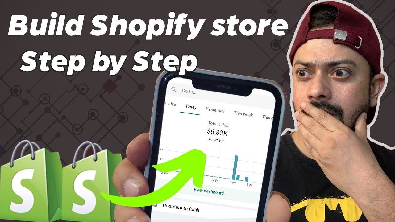 How To Build a Shopify Store Step By Step 2023 - YouTube