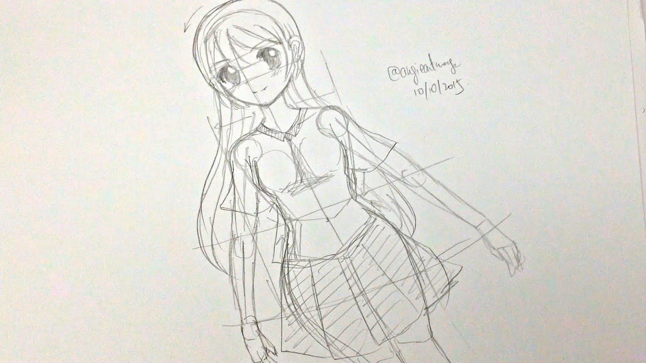 My Way To Draw Body For Beginners YouTube
