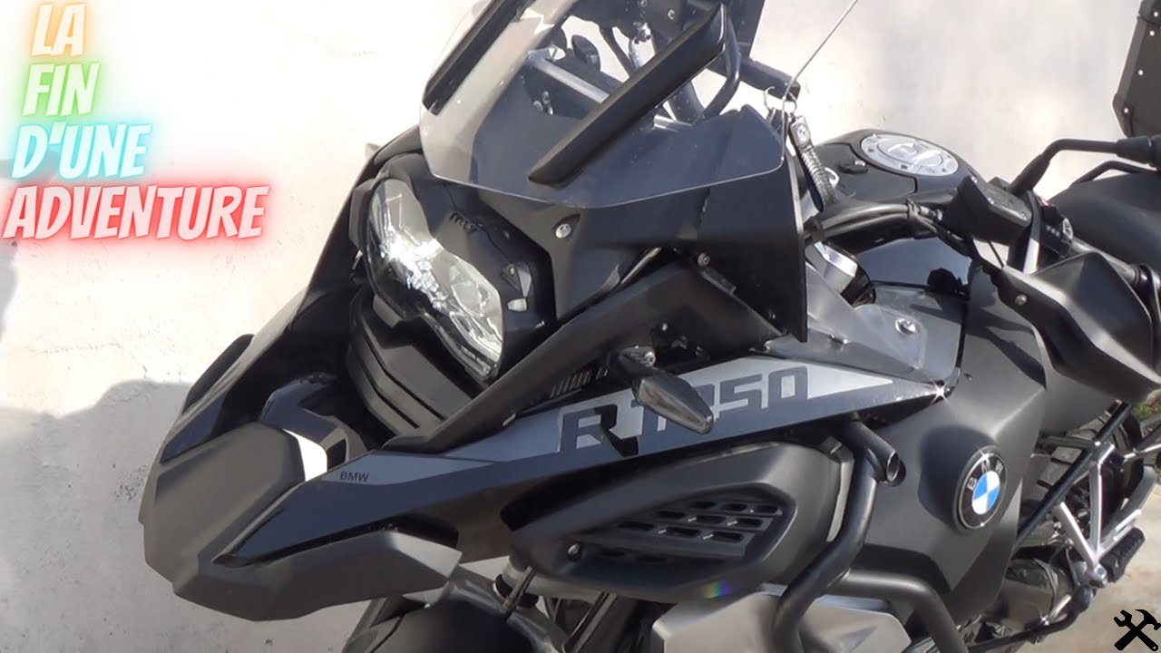 BMW GSA 1250 2022, LA FIN D'UNE ADVENTURE ! - YouTube