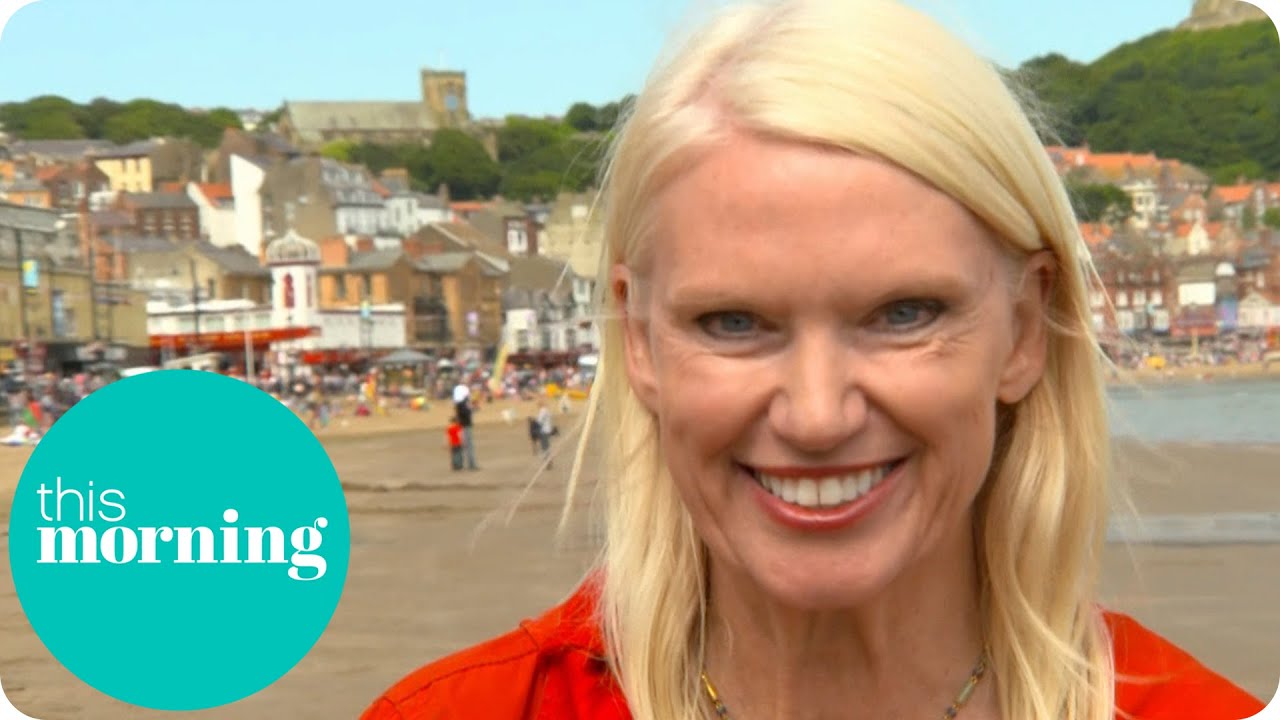Anneka Rice's Beach Challenge - Scarborough | This Morning - YouTube