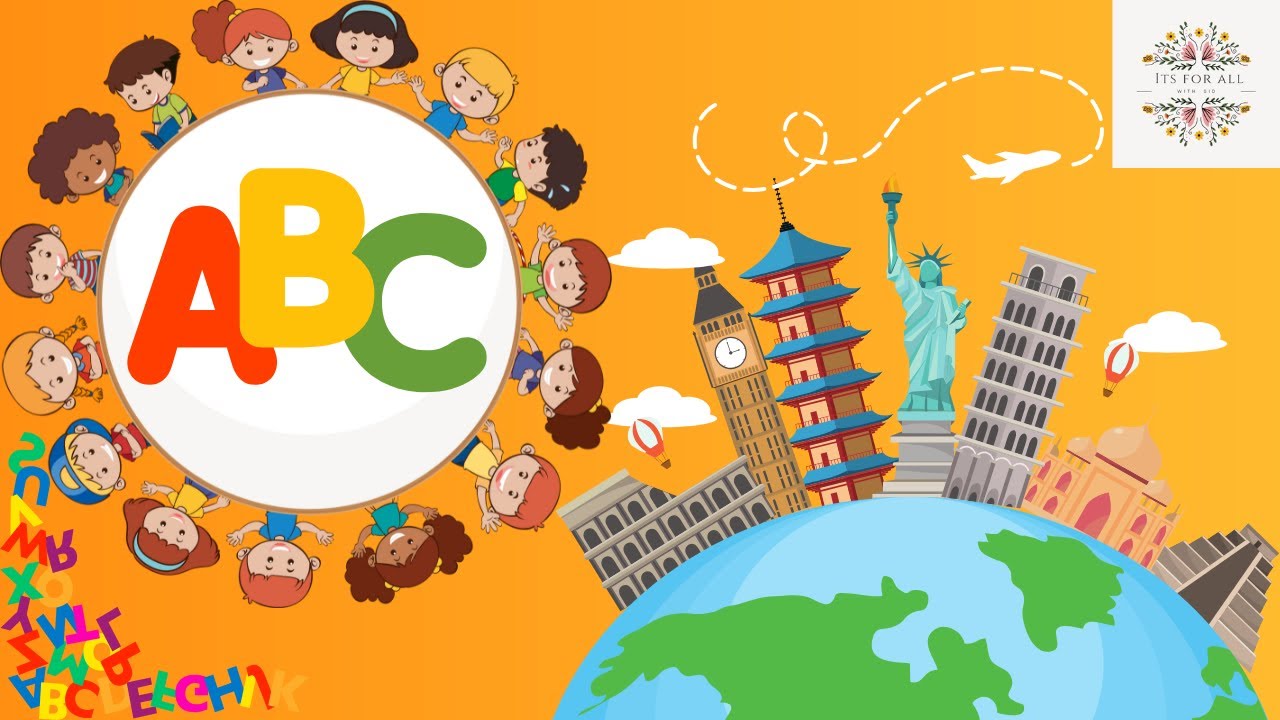 ABC of Countries Song| ABC Song| Phonics Song|Nursery Rhymes & Songs ...