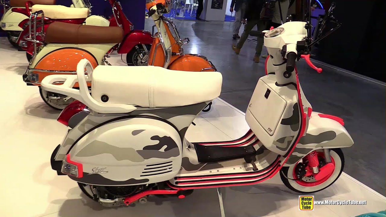 2015 LML Star 151 4T Scooter - Walkaround - 2014 EICMA Milan Motorcycle ...
