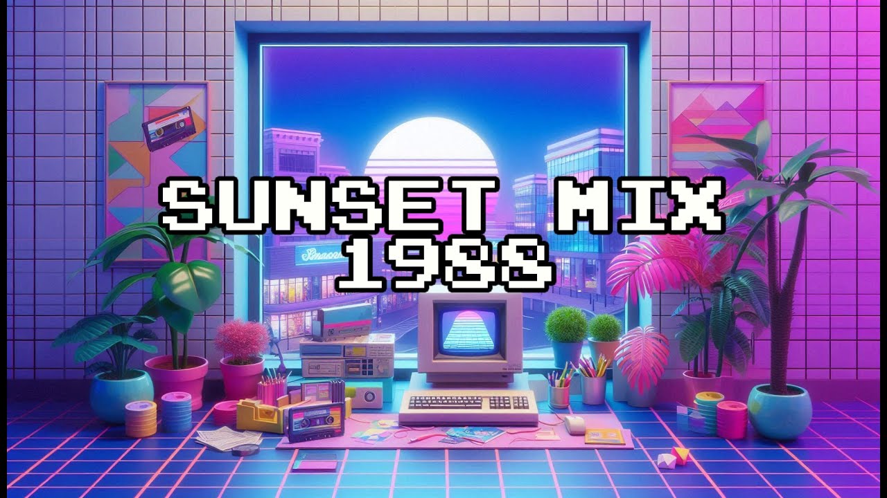 Sunset mix 1988 :: Vaporwave Retrowave Mallwave :: Chill vaporwave mix ...
