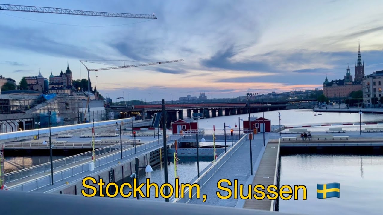 Walking around the new feature of Stockholm: Vattentorget / Water Plaza ...