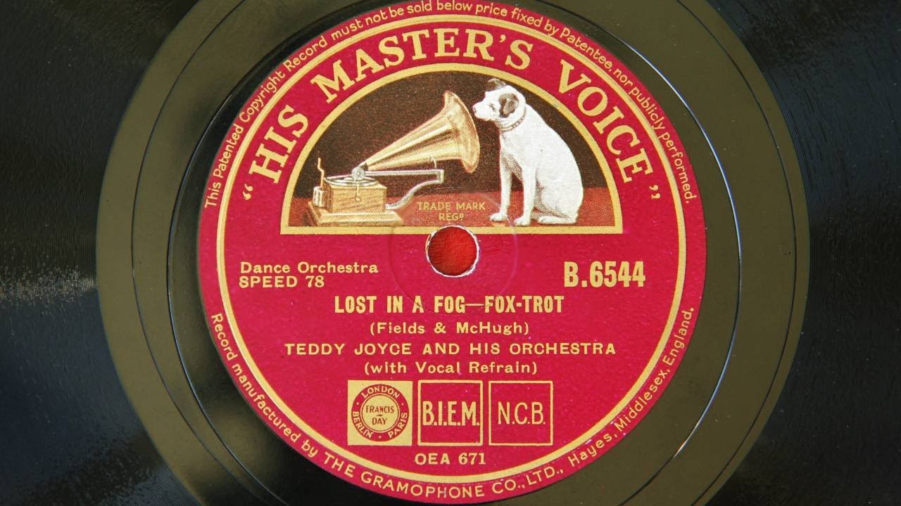 Teddy Joyce and His Orchestra - Lost In A Fog (1934) - YouTube