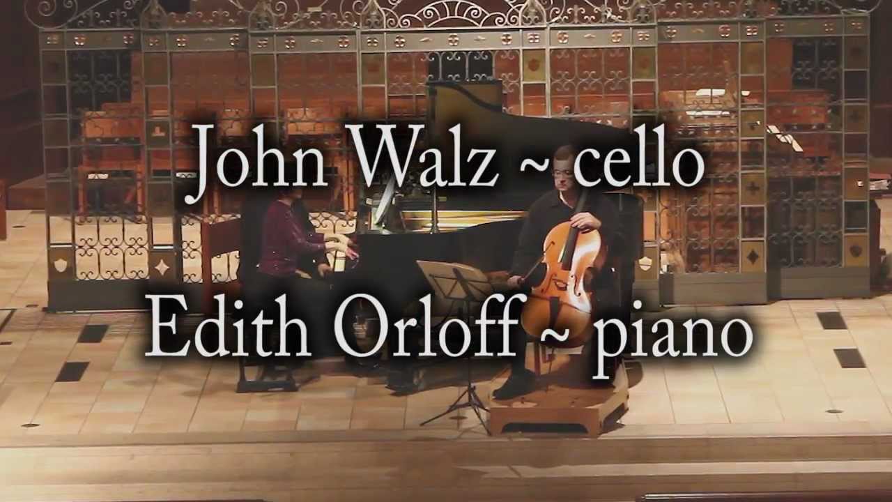 I Bohuslav Martinu ~ Sonata No.1 for Cello and Piano ~ Poco allegro ...
