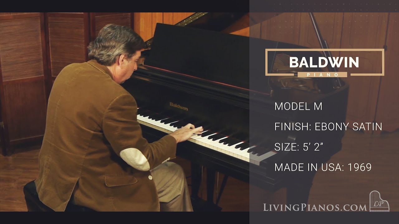 Baldwin Model M Artist Series Baby Grand Piano Review - YouTube