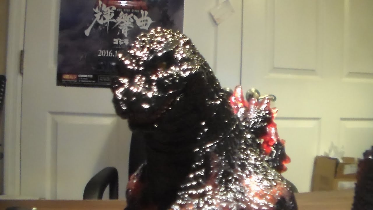 Burning Godzilla from Vampire Robots. - YouTube