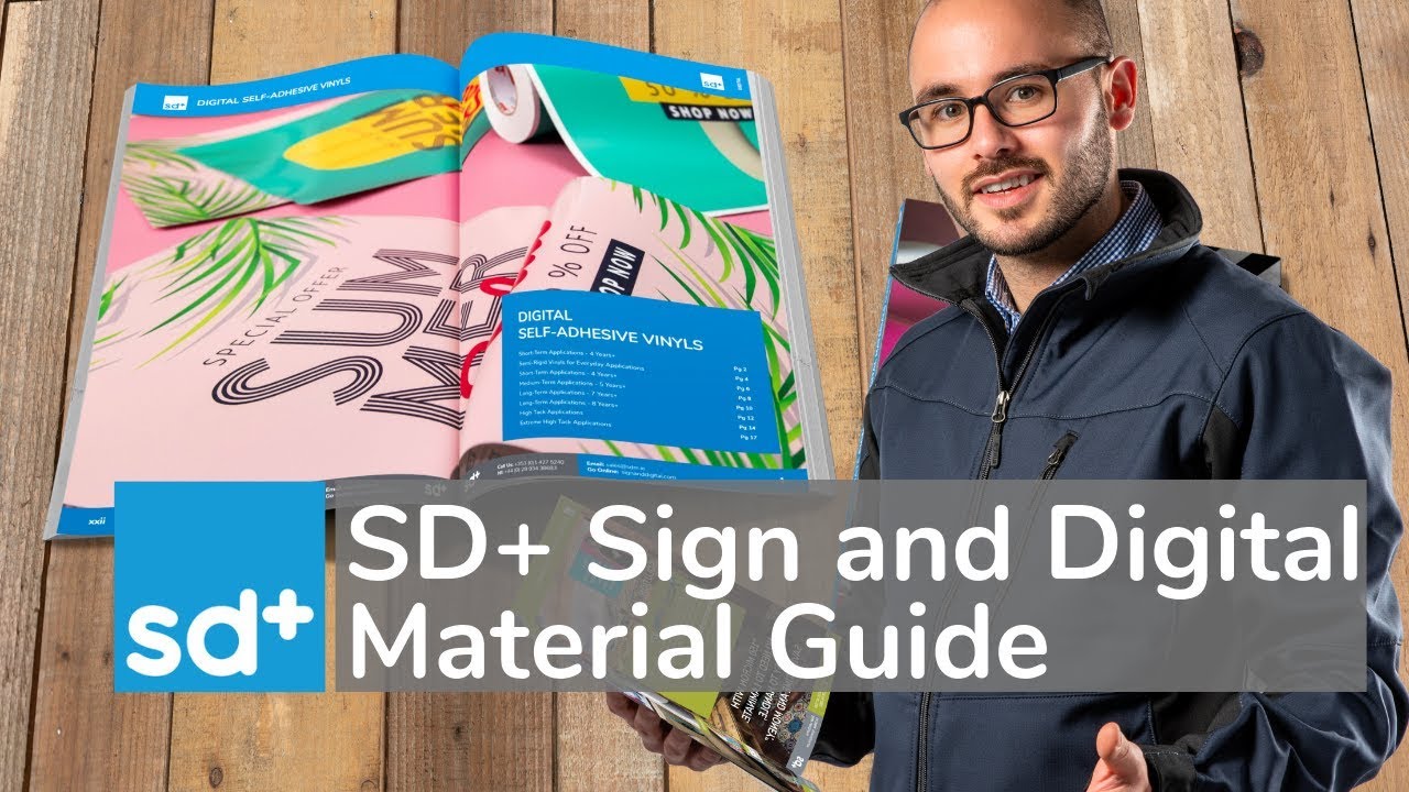 The most inspirational Sign + Digital materials guide to date! - YouTube