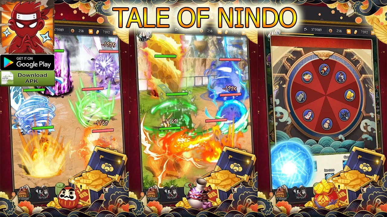 Tale of Nindo Gameplay Android APK || Tale of Nindo Mobile RPG Game ...
