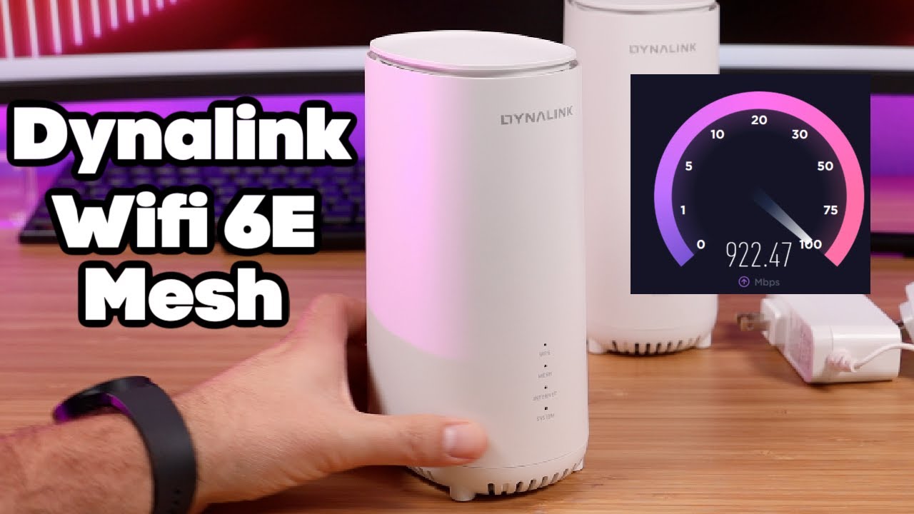 Super FAST Speeds with Dynalink AXE10200 WiFi 6E Mesh - YouTube
