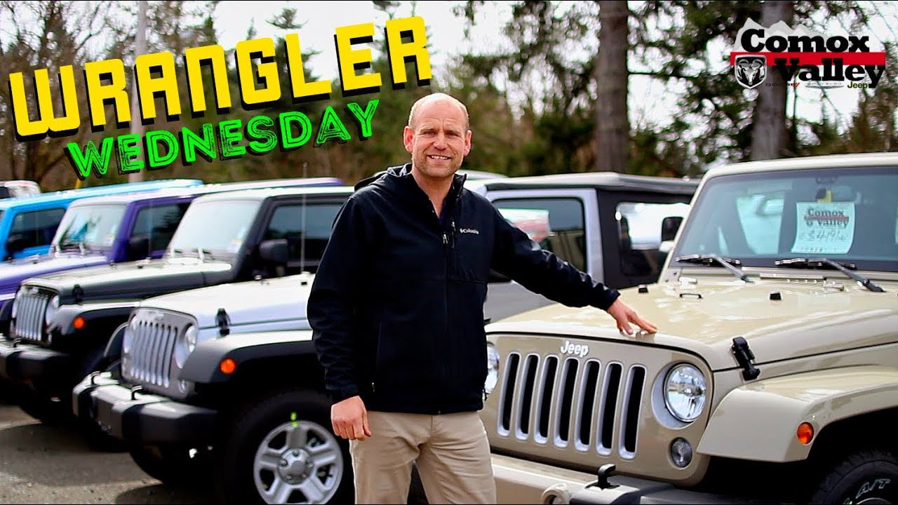 Comox Valley Dodge - WRANGLER WEDNESDAY #1 ( Lease A JK Today) - YouTube