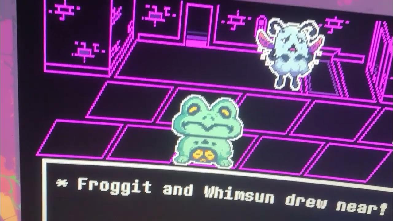 Shiny Froggit in Undertale Bits and Pieces - YouTube