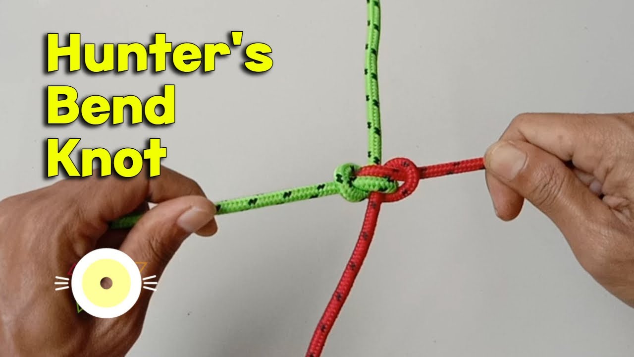 How to Tie a Hunter's Bend Knot - YouTube