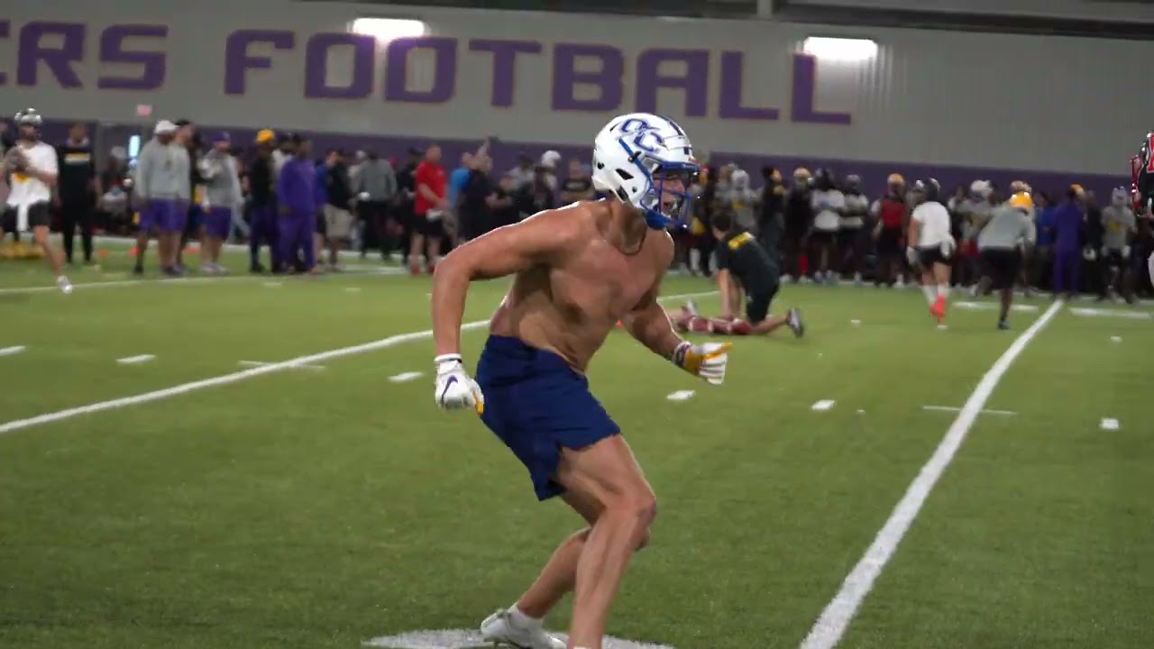 LSU TE commitment Jake Johnson catches nearly everything at skills camp ...